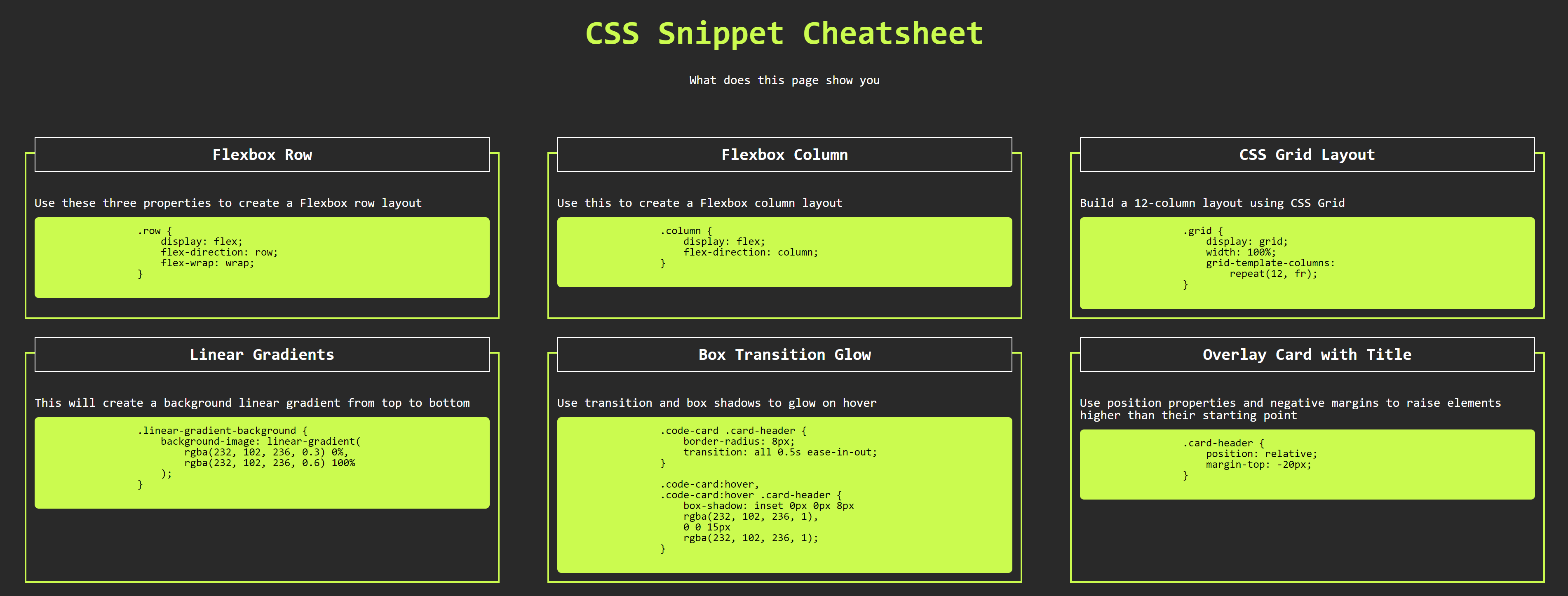 Portfolio - Christian Hoffman